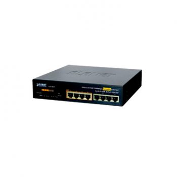 Switch no administrable PoE 8 puertos PLANET GSD-804P - CCTV Camaras de Seguridad en Monterrey ...
